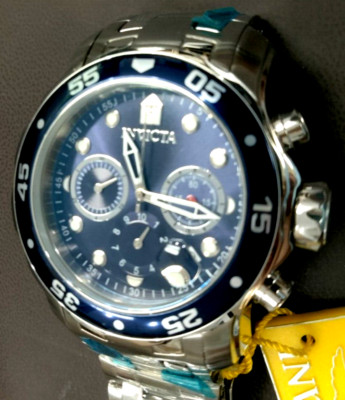 Invicta Men 48 MM Pro Diver Master of the Oceans Chronograph S.S ...