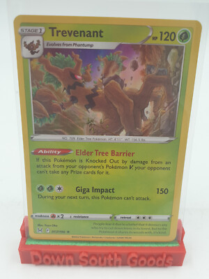 Pokemon TCG Card Trevenant 017/196 Lost Origins HOLO Rare | eBay Australia