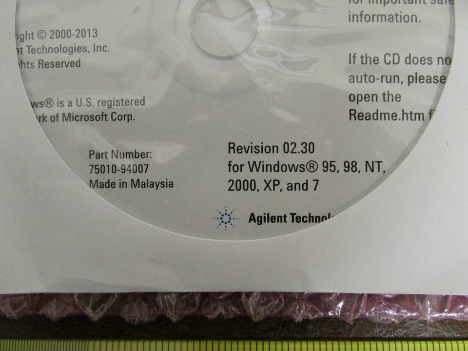 Agilent Infiniivision 2000/3000 X-Series Oscilloscopes Documentation CD ...