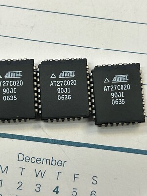 375 AT27C020-90JI PLCC-32 EPROM OTP 2Mb (256K X 8) | eBay