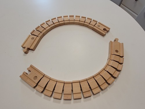 (2) Thomas Train Clickity Wood Wacky Track Bendable | eBay