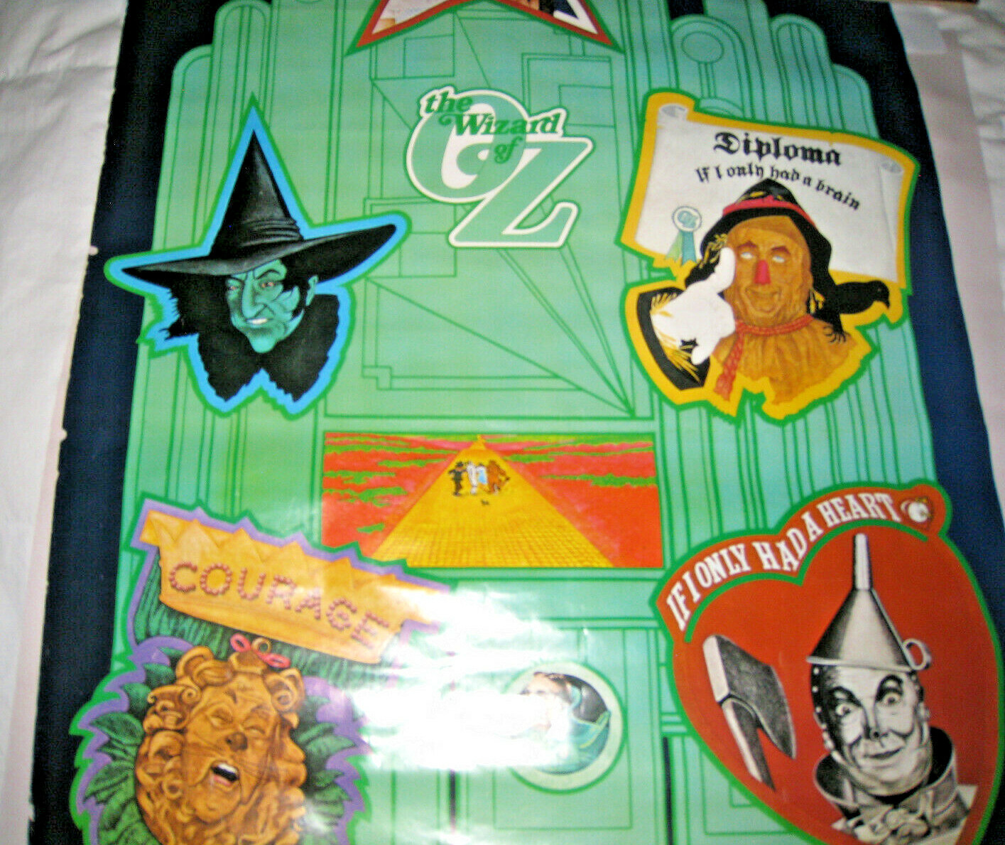 Wizard Of Oz Brain Heart Courage
