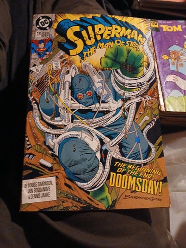 Superman The Man Of Steel #18 1st Appearance Doomsday 1992 DC Comics | eBay