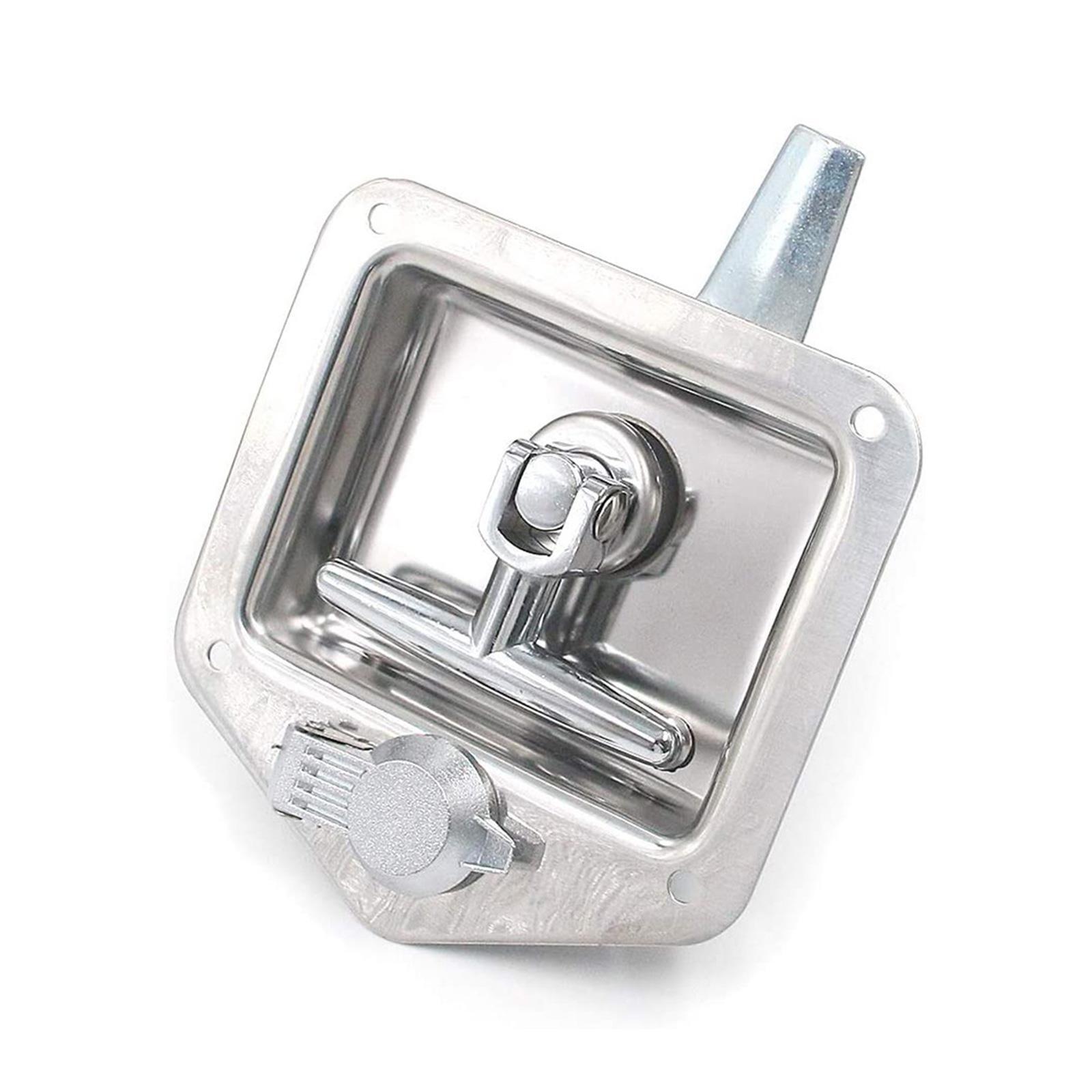 Truck Tool Box Latch 2 Keys Universal T-handle Latch for ATV Tool Boxes ...