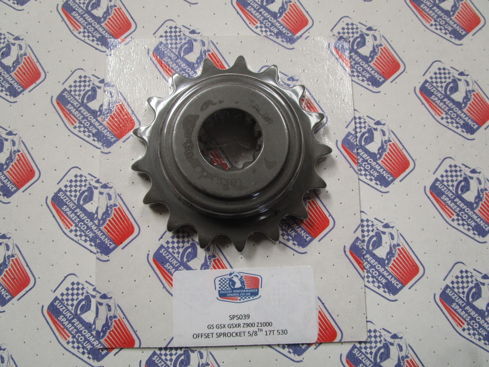 Suzuki GS1150 84-86 Offset Front Sprocket 17T 530 Chain. 5/8th " offset ...