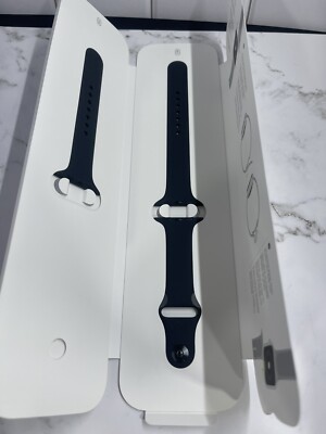Genuine OEM Apple Watch 3E309AM/A 42mm Black Sport Band | eBay
