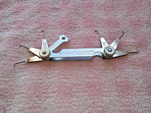 VTG NOS BLACKHAWK by PROTO WIRE GAUGE FEELER HIGH-ENERGY SPARKPLUG ...