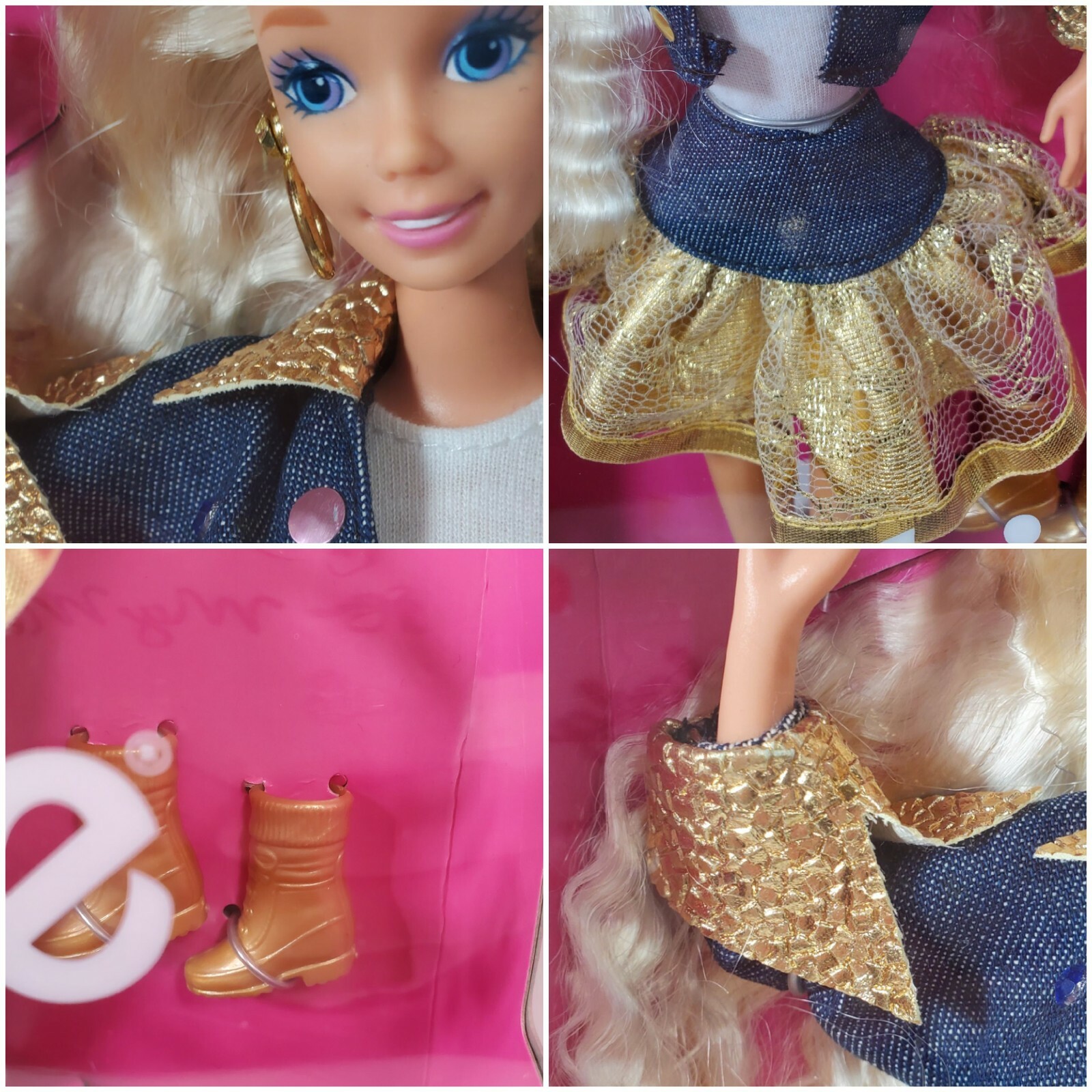 NEW 1994 Vintage Barbie "Super Talk" Talking Doll Mattel #12290 NOT ...