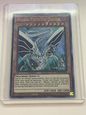 Yugioh! Malefic Cyber End Dragon - GFP2-EN101 - Ultra Rare - 1st ...