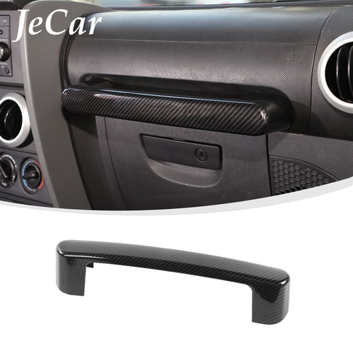 Carbon Fiber Co-pilot Grab Bar Handle Cover Trim for Jeep Wrangler JK ...