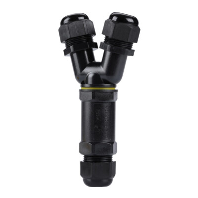 Y-Kabelmuffe Abzweigdose Kabelverbinder IP68 Wasserdicht Erdkabel 5 Pin ...