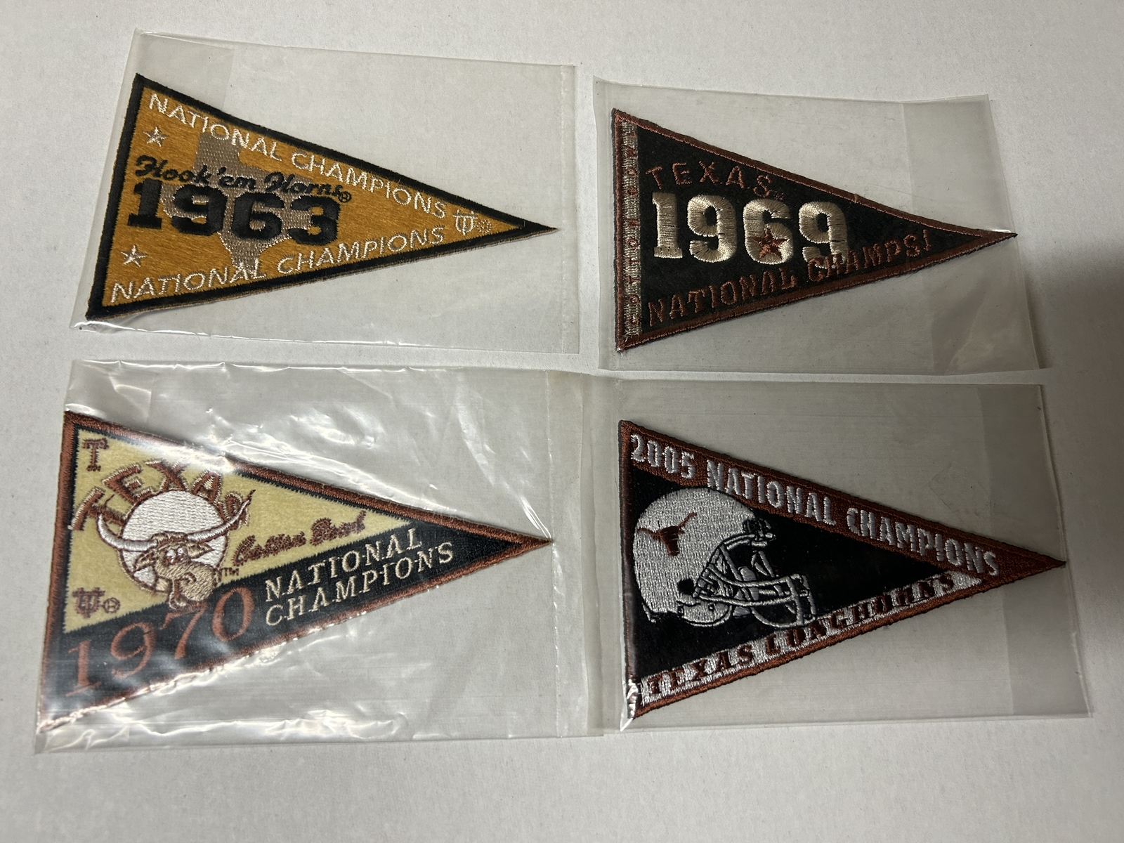 2011 Upper Deck University of Texas - National Championship Pennants ...