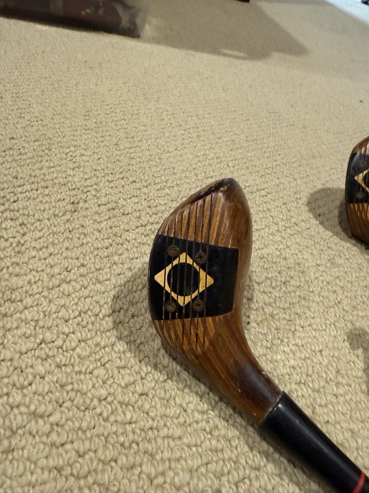 MacGregor Jack Nicklaus Persimmon Woods With Head covers (3) | eBay
