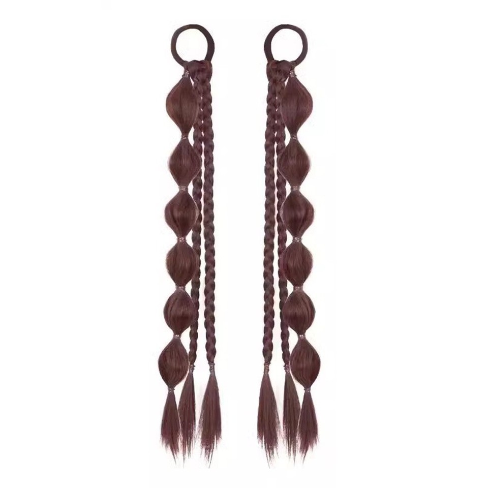 2PCS Twist Design Lantern Twist Braids Y2K Bubble Hair Hair Accessories ...