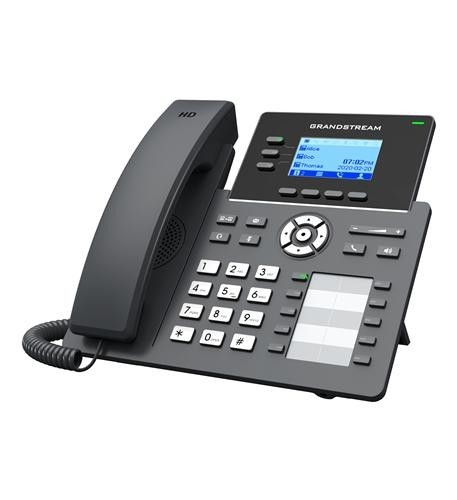 Grandstream GRP2604P 3-Line 6 SIP Office Phone + Dual Gigabit PoE | eBay