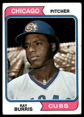 1974 Topps Ray Burris #161 Chicago Cubs Baseball Card | eBay