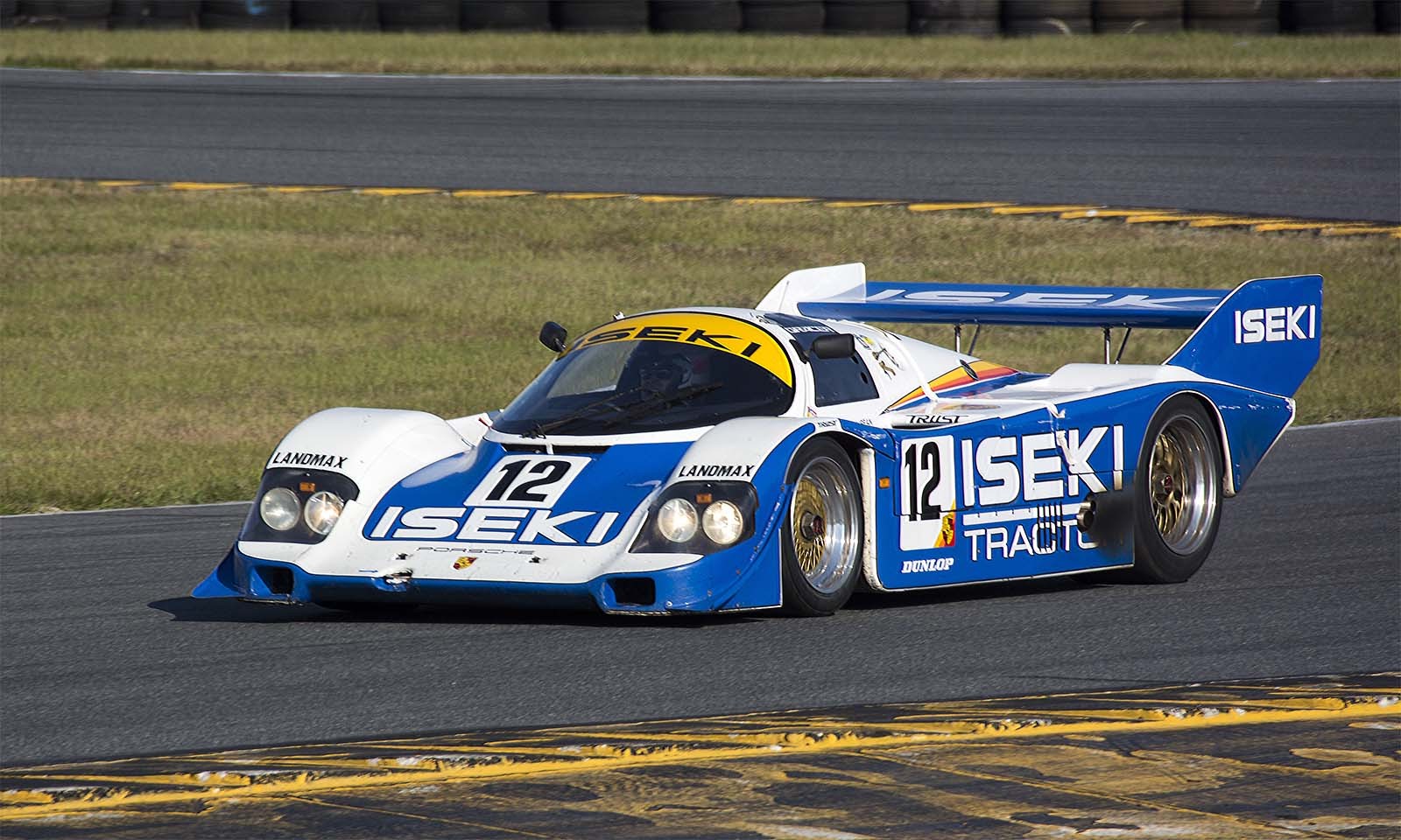 1984 Porsche 956C ISEKI Group C Vintage Classic Race Car Photo CA-0993 ...