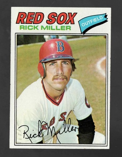1977 Topps Rick Miller Boston Red Sox #566 Excellent | eBay