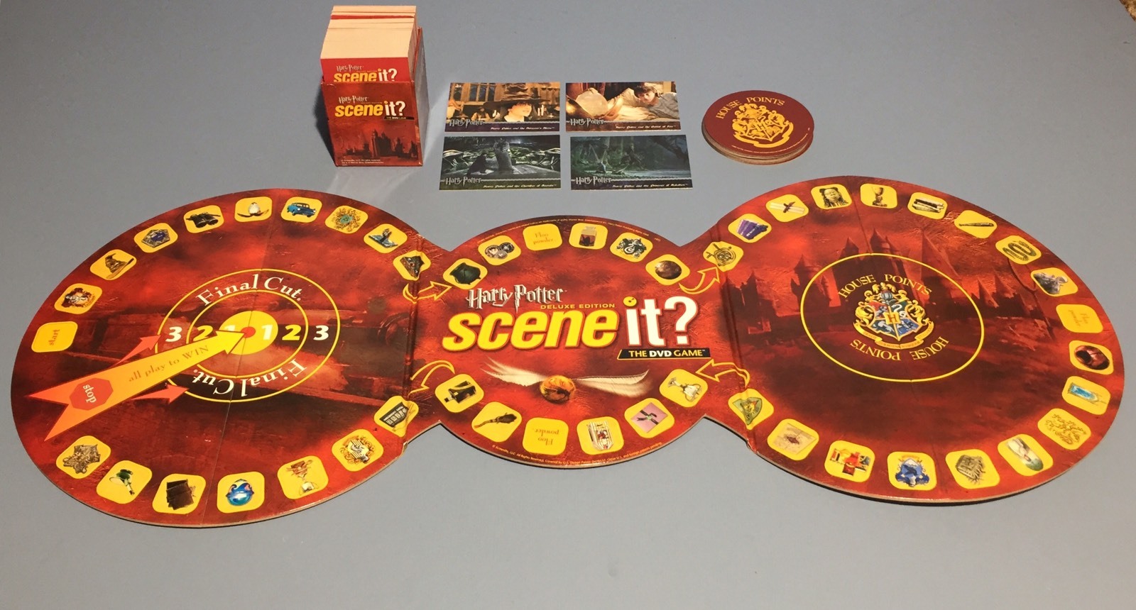 Harry Potter Scene It? Deluxe Edition Board, Category, House & Trading ...