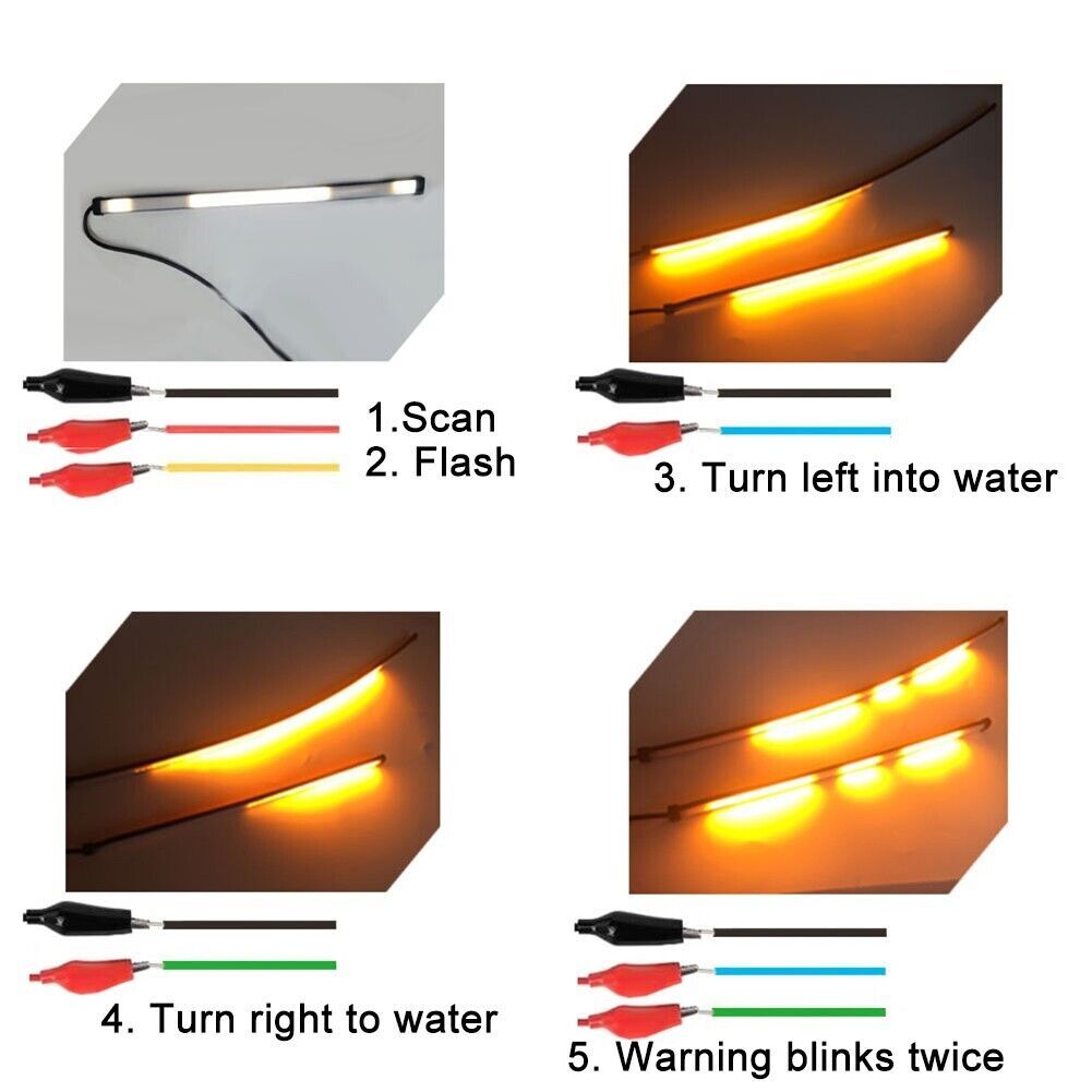 Reliable and stylish rear brake strip 30 cm sequential LED light mo | eBay