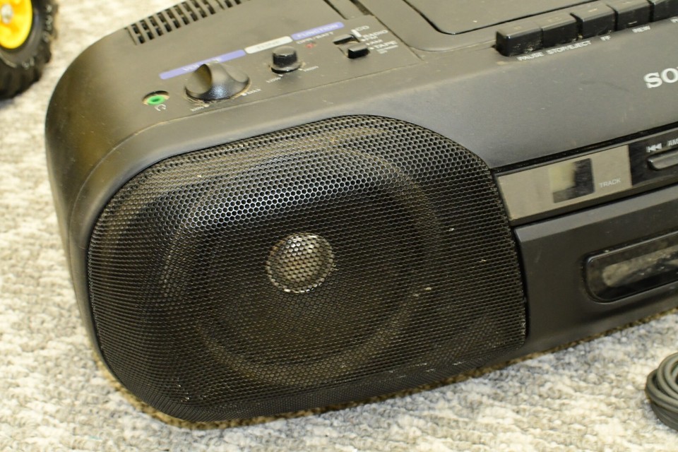 Vtg SONY CFD-8 Cassette/Tape AM/FM CD Player Radio Boombox - TAPE NOT ...