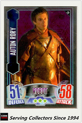 2012 Topps Doctor Who Alien Attax Collectors Card Mirror Foil#29 Auton ...
