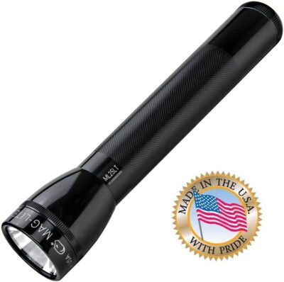 Mag-lite Flashlight LED 25LT Black Police Style 3C Free S&H USA | eBay