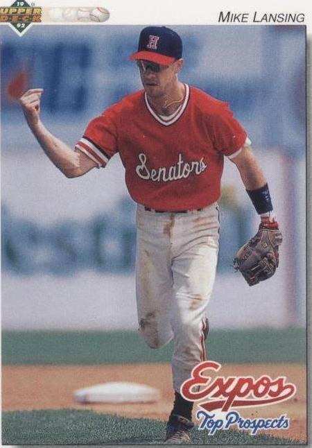 1992 Upper Deck Minor League - Mike Lansing #131 (RC) for sale online ...