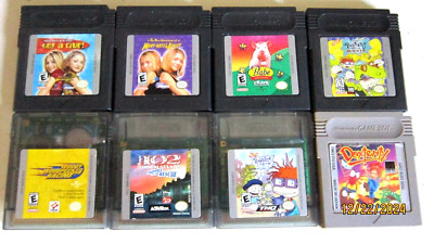 Lot of Gameboy Color Games & 1 Gameboy game - Lot of 8 Games | eBay
