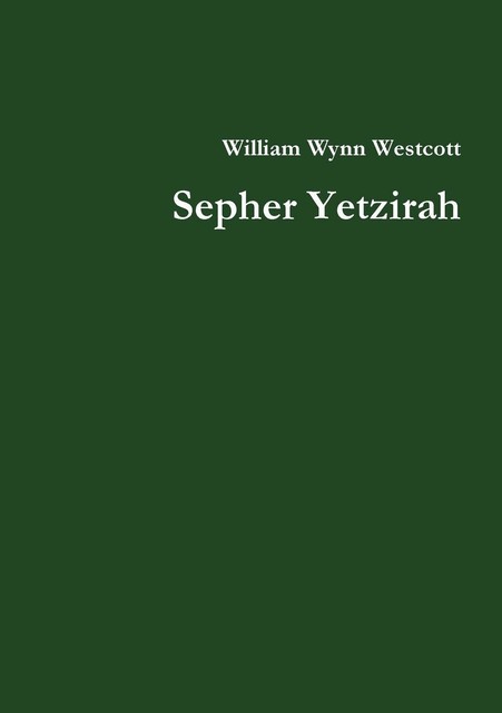 Sepher Yetzirah von William Wynn Westcott (2019, Taschenbuch) online ...