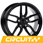 CIRCUIT PERFORMANCE CP34 18x8 5x112 +40 FULL GLOSS BLACK WHEELS (SET OF ...