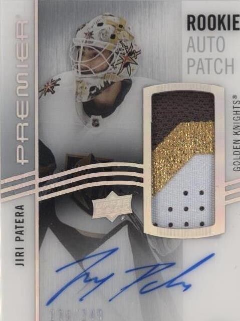 2023-24 Upper Deck Premier - Acetate Rookie Auto Patch Jiri Patera #AR ...