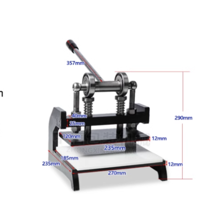 Manual Embossing Machine Die Cutting Machine Leather Cloth Cutting ...
