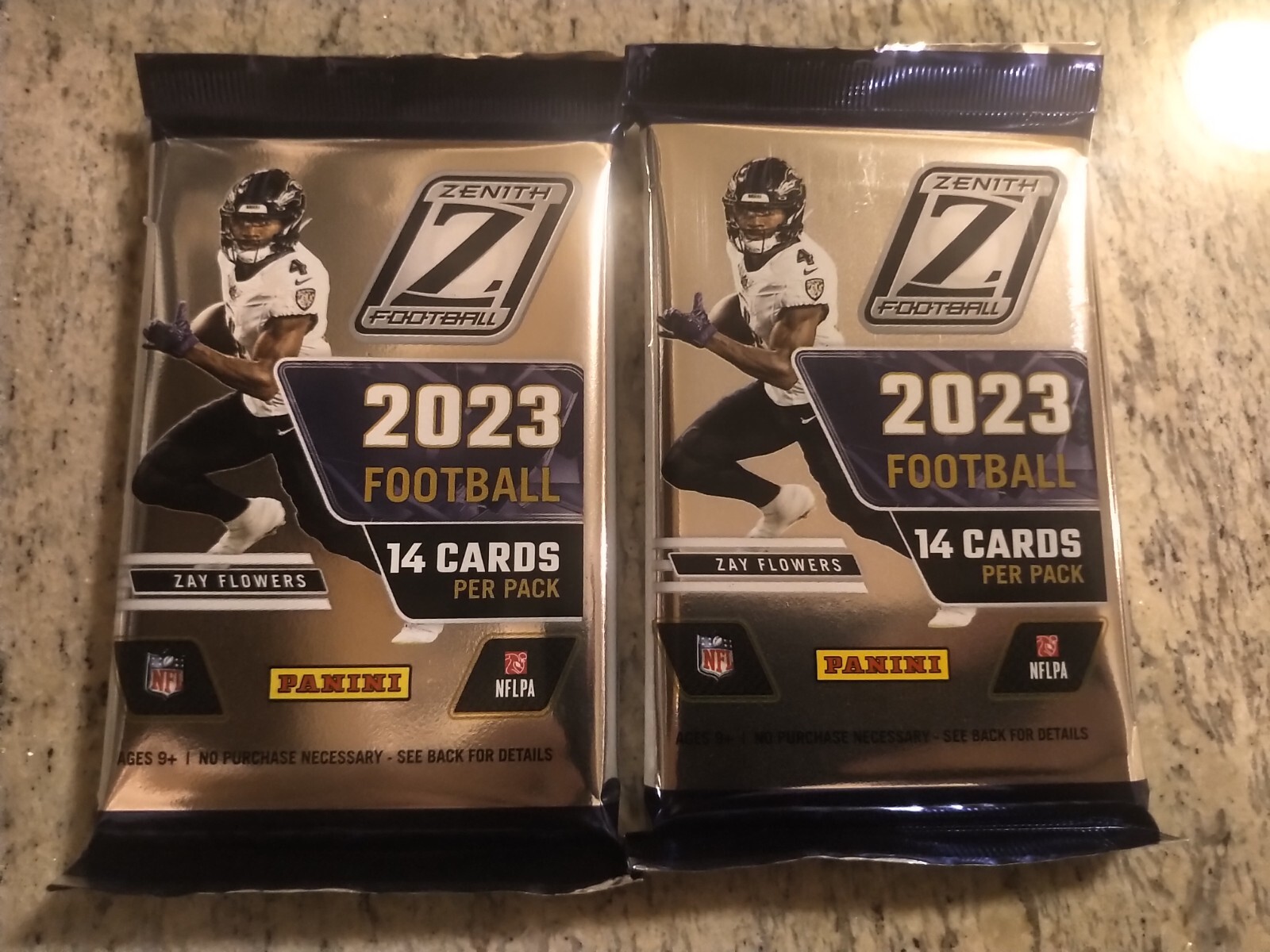 (2)x 2023 NFL PANINI ZENITH FOOTBALL TRADING CARDS PACKS | eBay