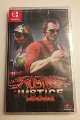 Raging justice nintendo switch neuf sous blister rare | eBay