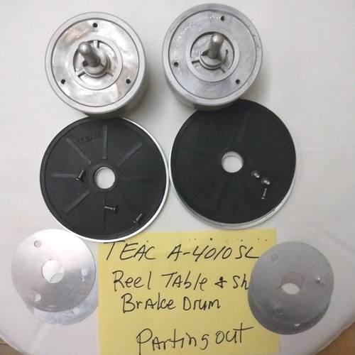 Teac A-4010SL Reel to Reel Table Brake Drum and Sheet Metal Set ...