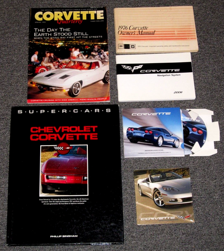 1976-2006 CORVETTE MANUAL NAVIGATION SYSTEM CD DVD QUARTERLY MAG ...