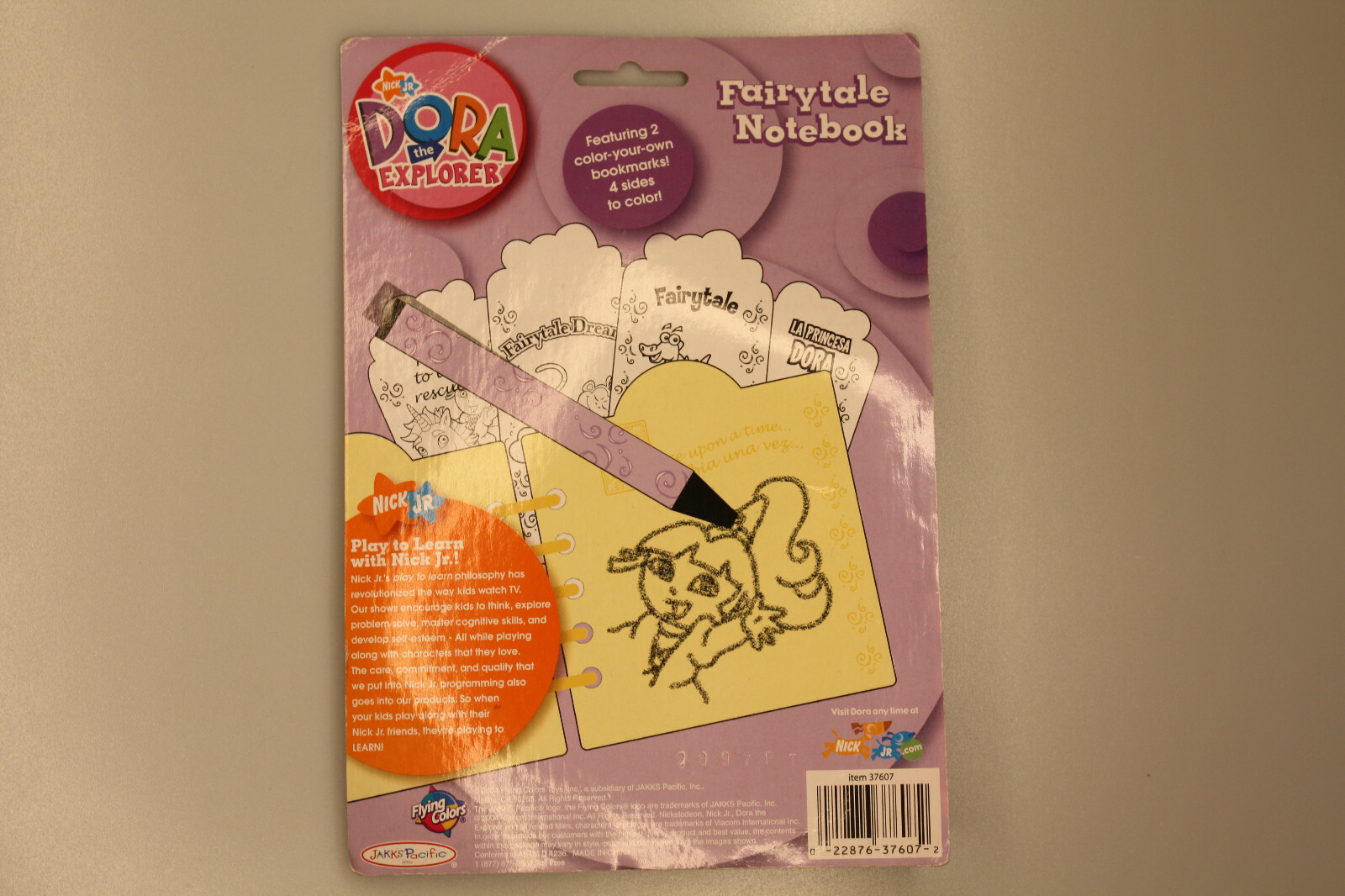 Rare Collectible Dora The Explorer Fairytale Notebook Dry Erase Jumbo ...