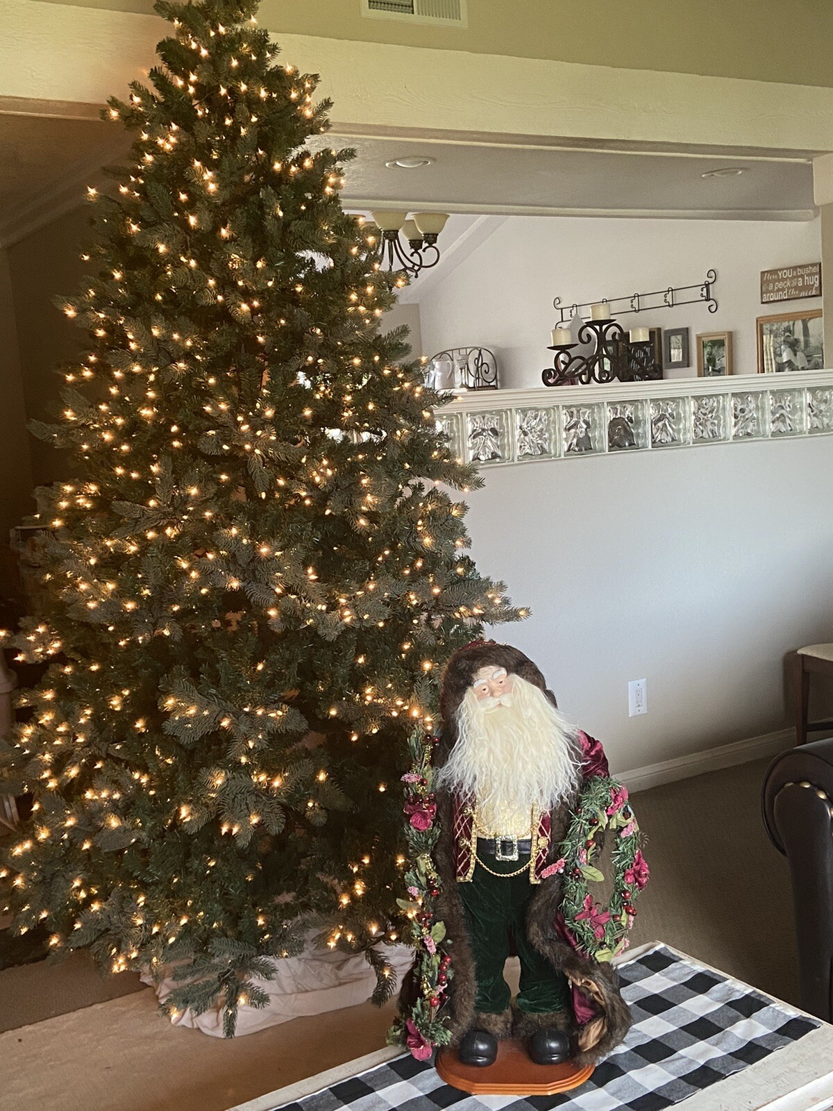 Vintage Saint nicholas German Santa Claus 28 inches | eBay