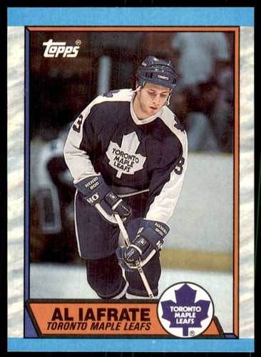 1989-90 TOPPS AL IAFRATE TORONTO MAPLE LEAFS #79 | eBay