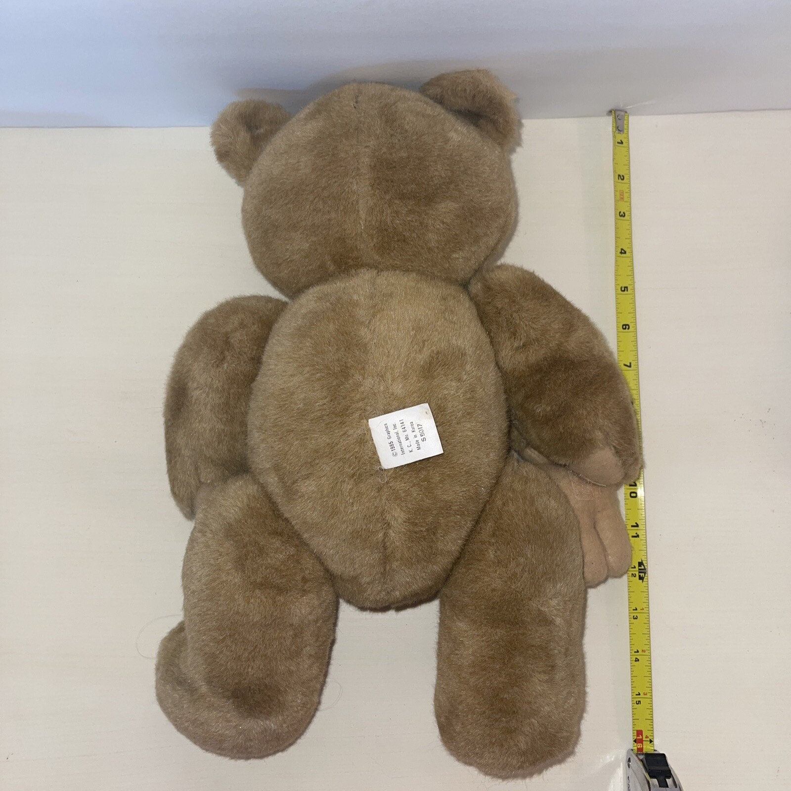 RARE Snuggables Bernadette Bear wBaby Bear Plush 15" With Bent Original ...