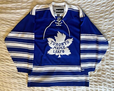 2014 Reebok Toronto Maple Leafs Winter Classic Jersey Medium | eBay