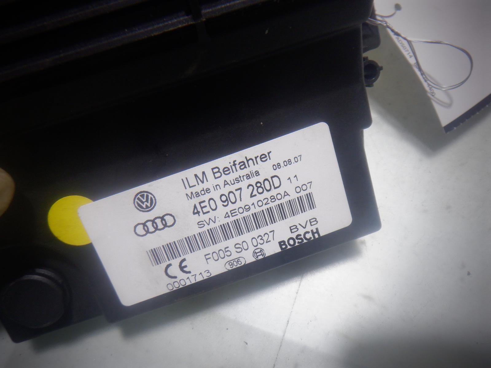 05 AUDI A8 Power Supply MODULE 4E0907280d | eBay