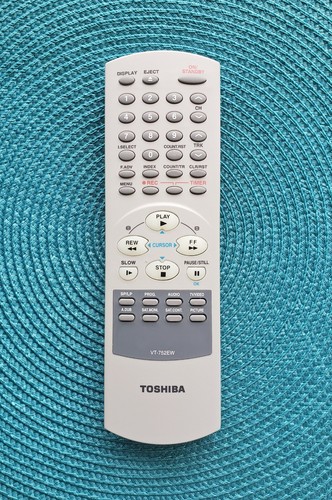 Genuine OEM Toshiba VT-752EW VCR Remote XLNT – Fully Tested | eBay
