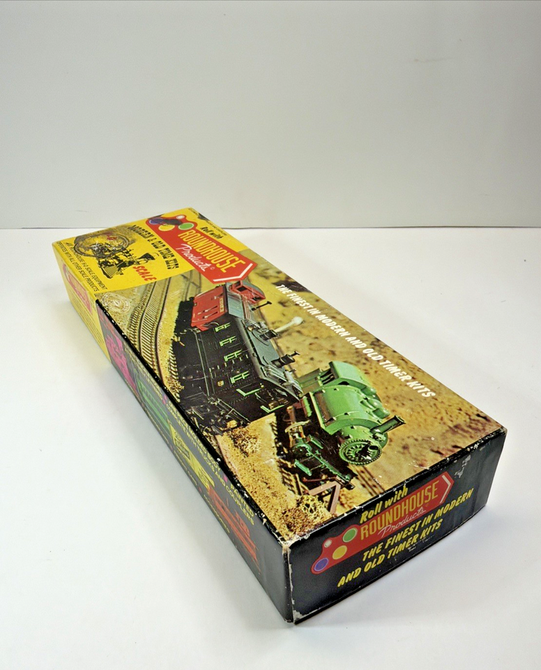 HO ROUNDHOUSE BOX CAB DIESEL ENGINE LOCOMOTIVE MW TRACK CLEANING ...