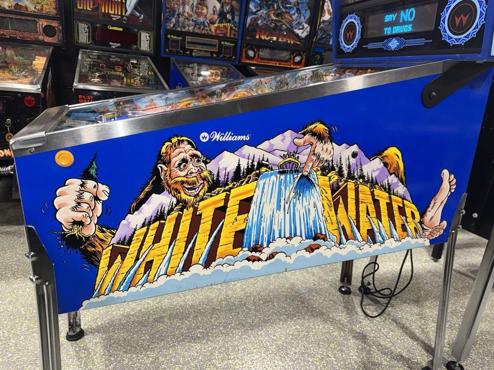 White Water Pinball Machine Williams 1993 Orange County Pinballs Free ...