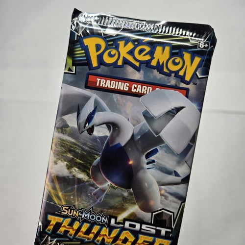 22G NEW SEALED Lost Thunder Booster Pack Nintendo Pokemon TCG Lugia Art ...