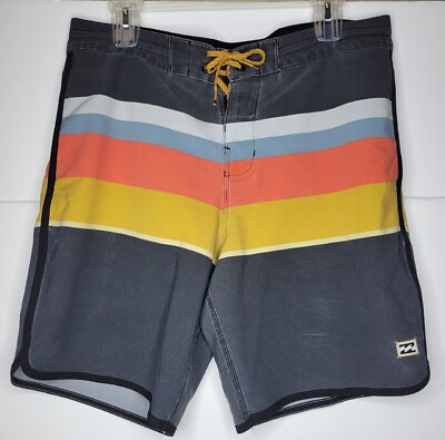 Billabong Recycler 73 Pro Board Shorts Swim Trunks Surf Men's Size 32 Retro | eBay