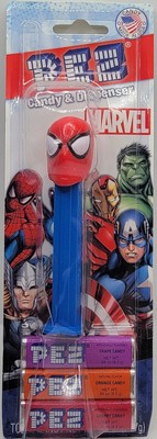 SPIDER-MAN PEZ Dispenser Marvel Avengers 2014 Version Super Hero Toy | eBay