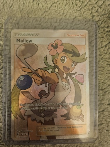 Pokémon TCG Mallow Guardians Rising 145/145 Holo Full Art Ultra Rare | eBay